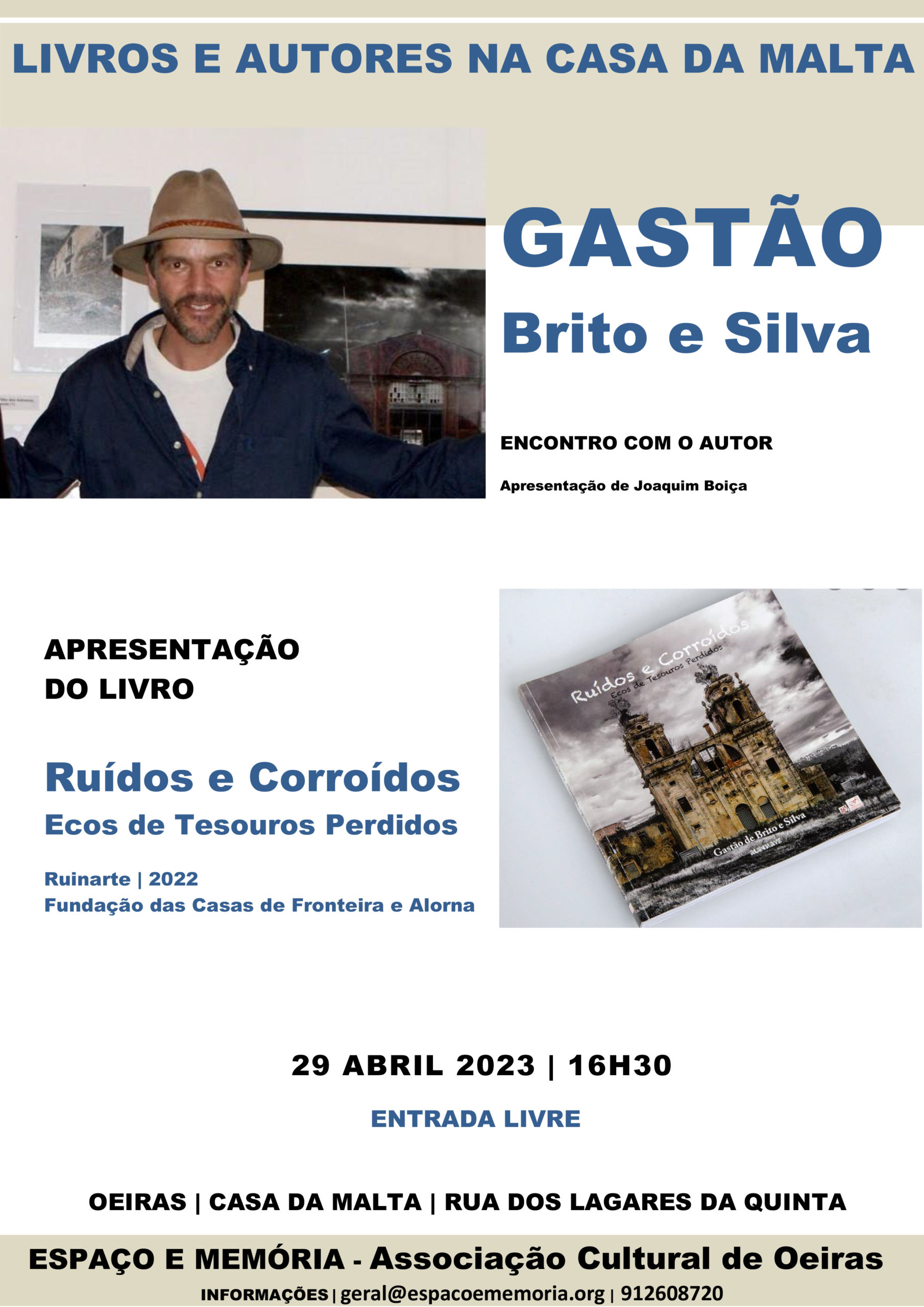 Gastão Brito e Silva apresenta«Ruídos e Corroídos – Ecos de Tesouros ...